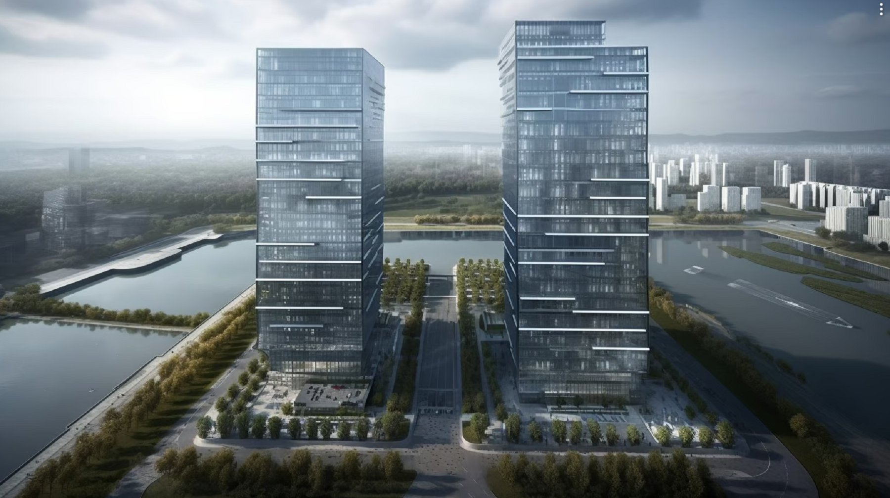 stable diffusion建筑鸟瞰风格lora模型-LUMIGO